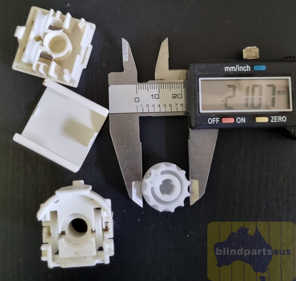 Control Unit 30mm Faber cord controlled Vertical Blinds...slimline ...