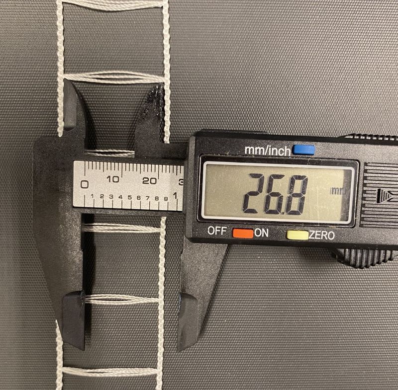 Ladder Braid 25mm for venetian blinds - White - Blind Parts Aus