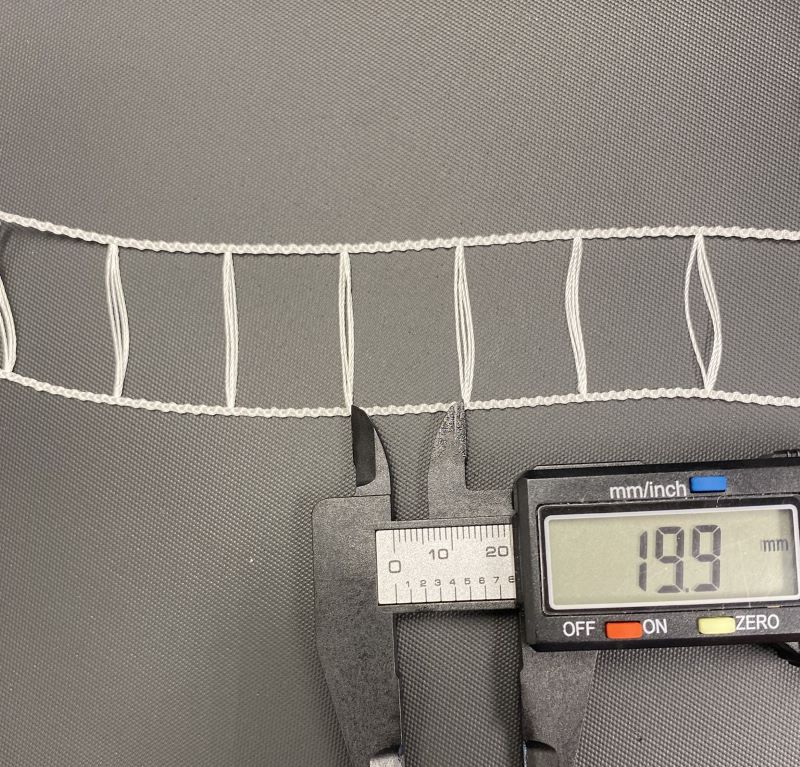 Ladder Braid 25mm for venetian blinds - White - Blind Parts Aus